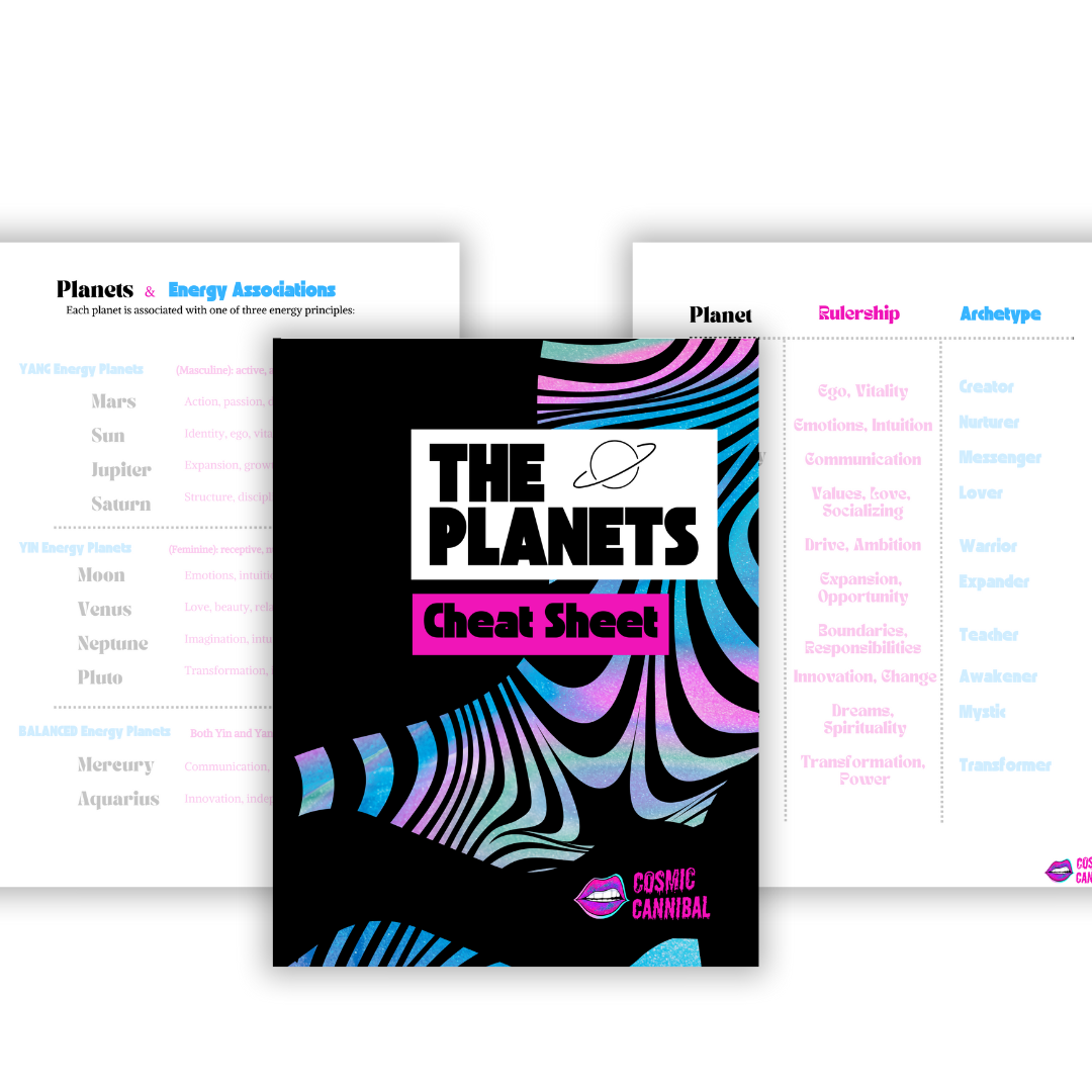 Cosmic Cannibal Planets Cheat Sheets – CosmicCannibal